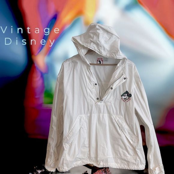 Disney | Jackets & Coats | Vintage Disneymickey Mouse Jacket Metal Zip ...